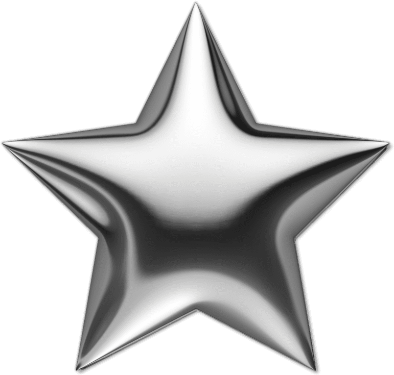 Congratulations! The PNG Image Has Been Downloaded (Silver Star Png ...
