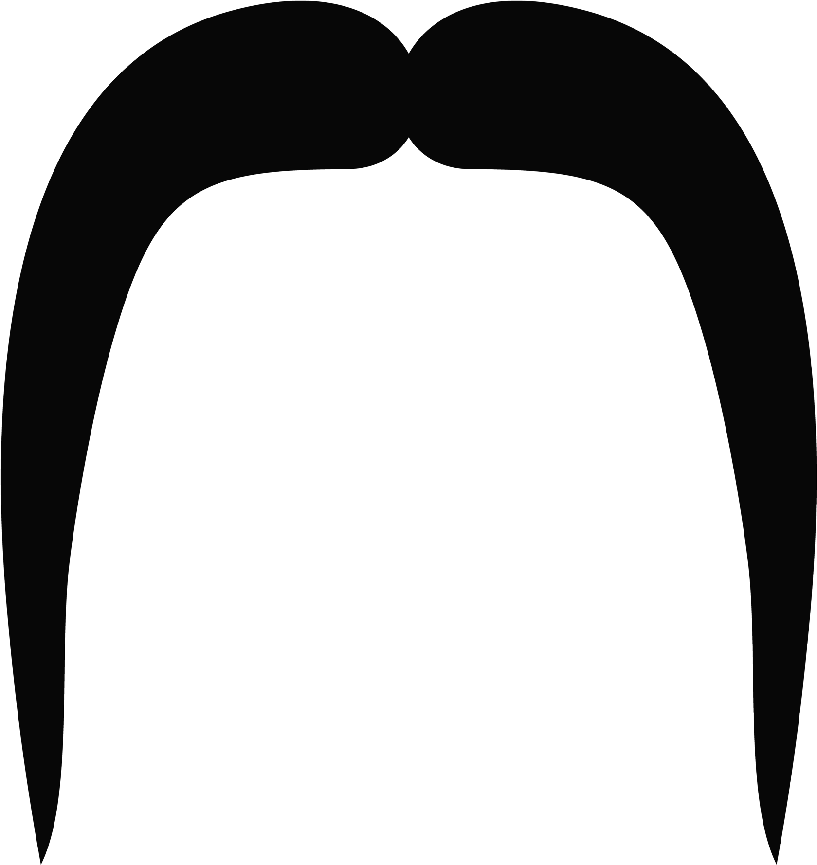 Congratulations! The PNG Image Has Been Downloaded (White Long Mustache ...