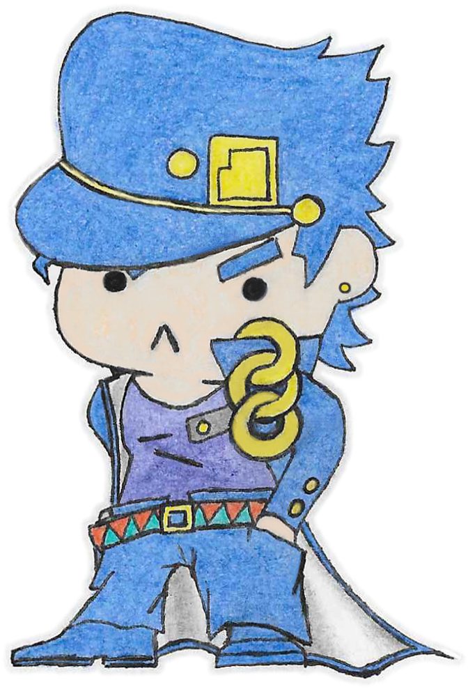 Congratulations! The PNG Image Has Been Downloaded (Transparent Jotaro ...