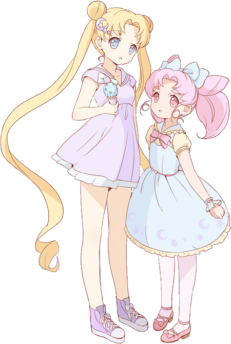 Congratulations! The PNG Image Has Been Downloaded (Serena And Chibi ...