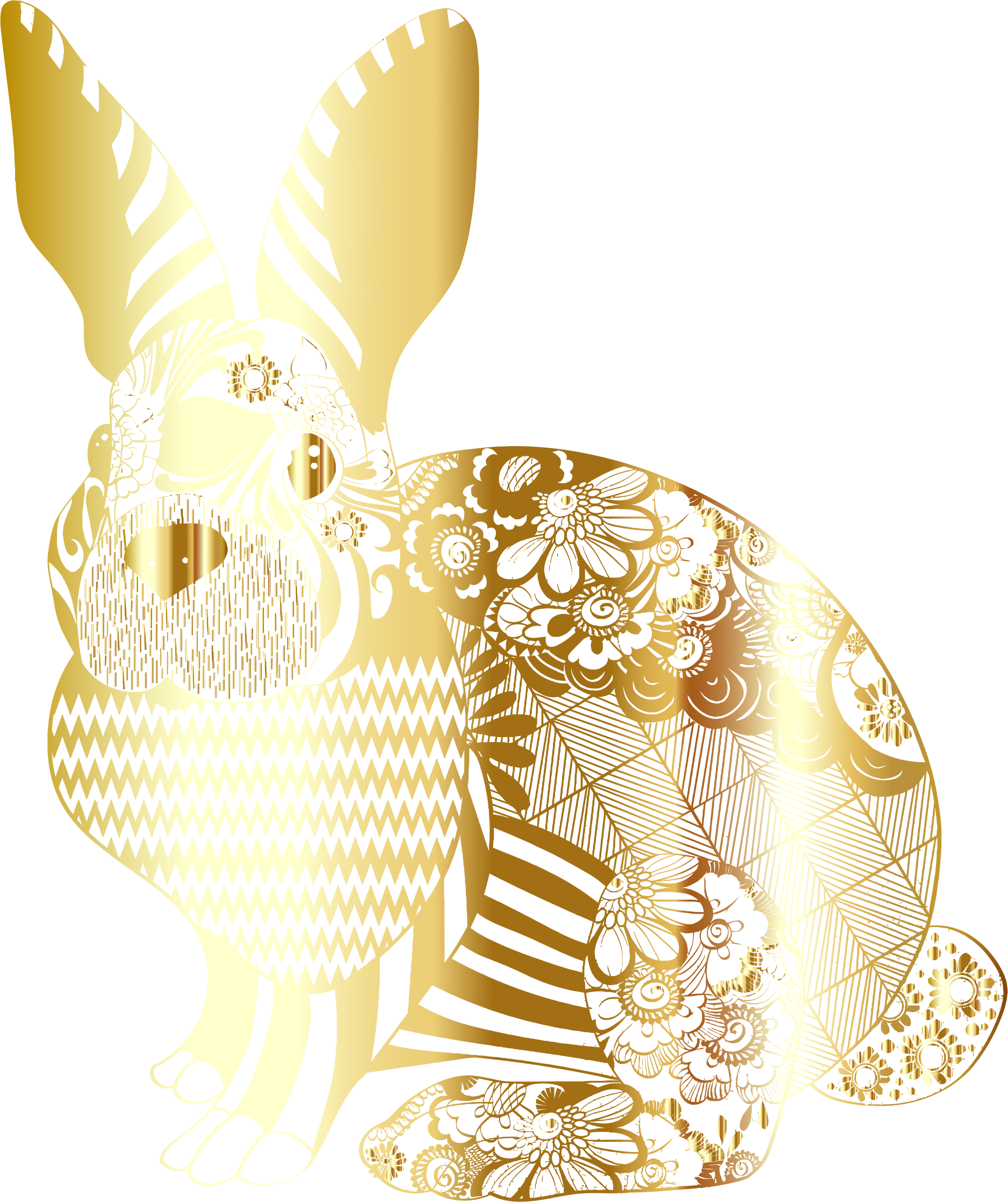 Congratulations! The PNG Image Has Been Downloaded (Transparent Bunny ...