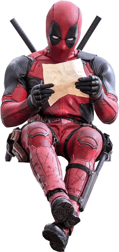 Congratulations! The PNG Image Has Been Downloaded (Deadpool Reading ...