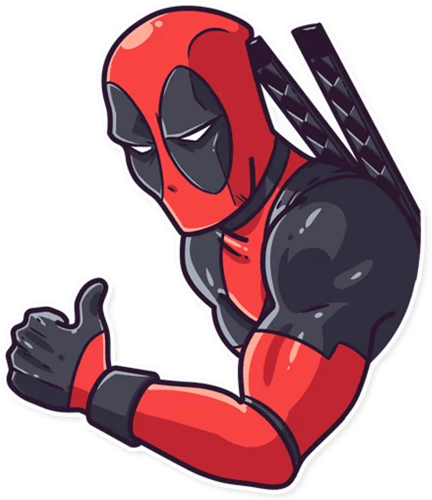Congratulations! The PNG Image Has Been Downloaded (Deadpool Marvel ...