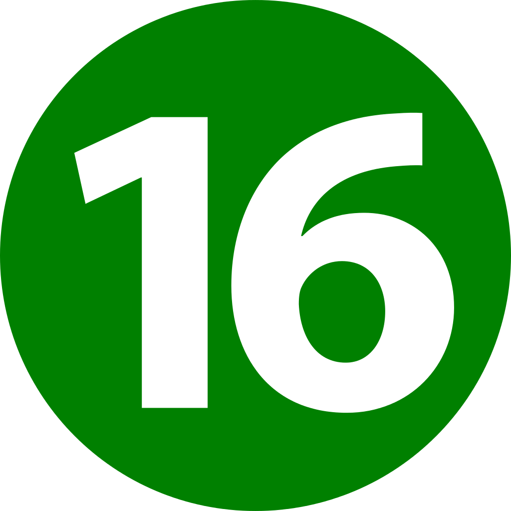 Congratulations! The PNG Image Has Been Downloaded (Number 16 Icon Png ...