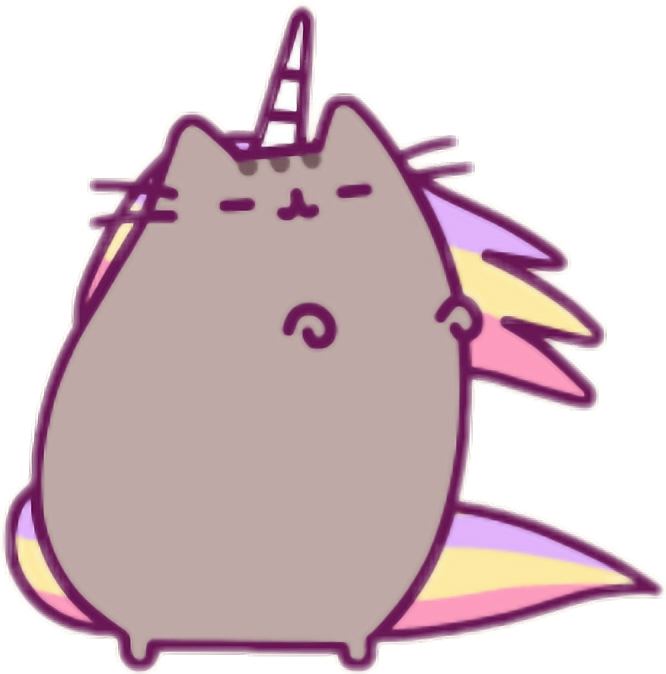 Congratulations! The PNG Image Has Been Downloaded (Transparent Pusheen ...