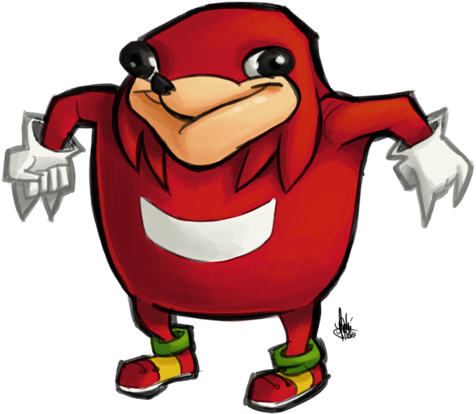 Congratulations! The PNG Image Has Been Downloaded (Ugandan Knuckles ...