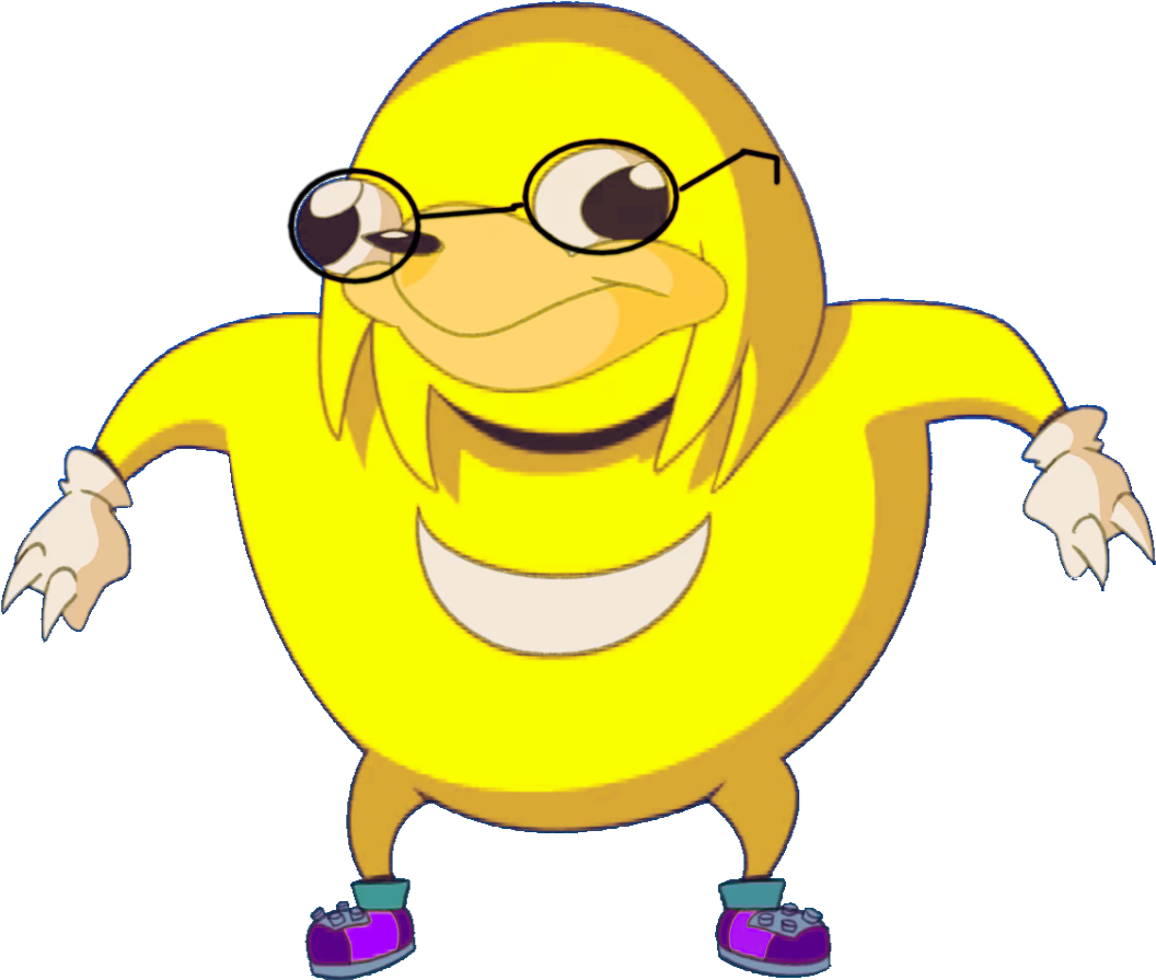 Congratulations! The PNG Image Has Been Downloaded (Ugandan Knuckles ...