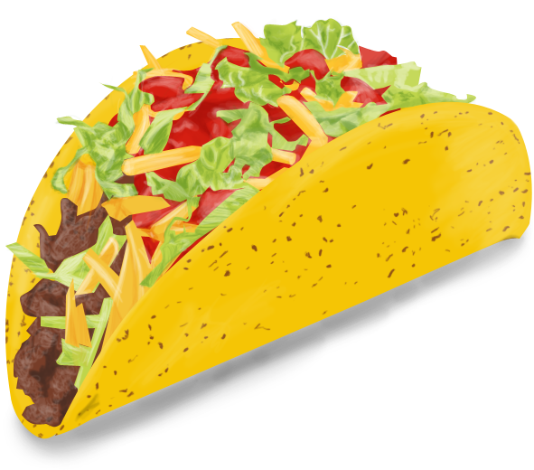 Congratulations! The PNG Image Has Been Downloaded (Transparent Taco ...