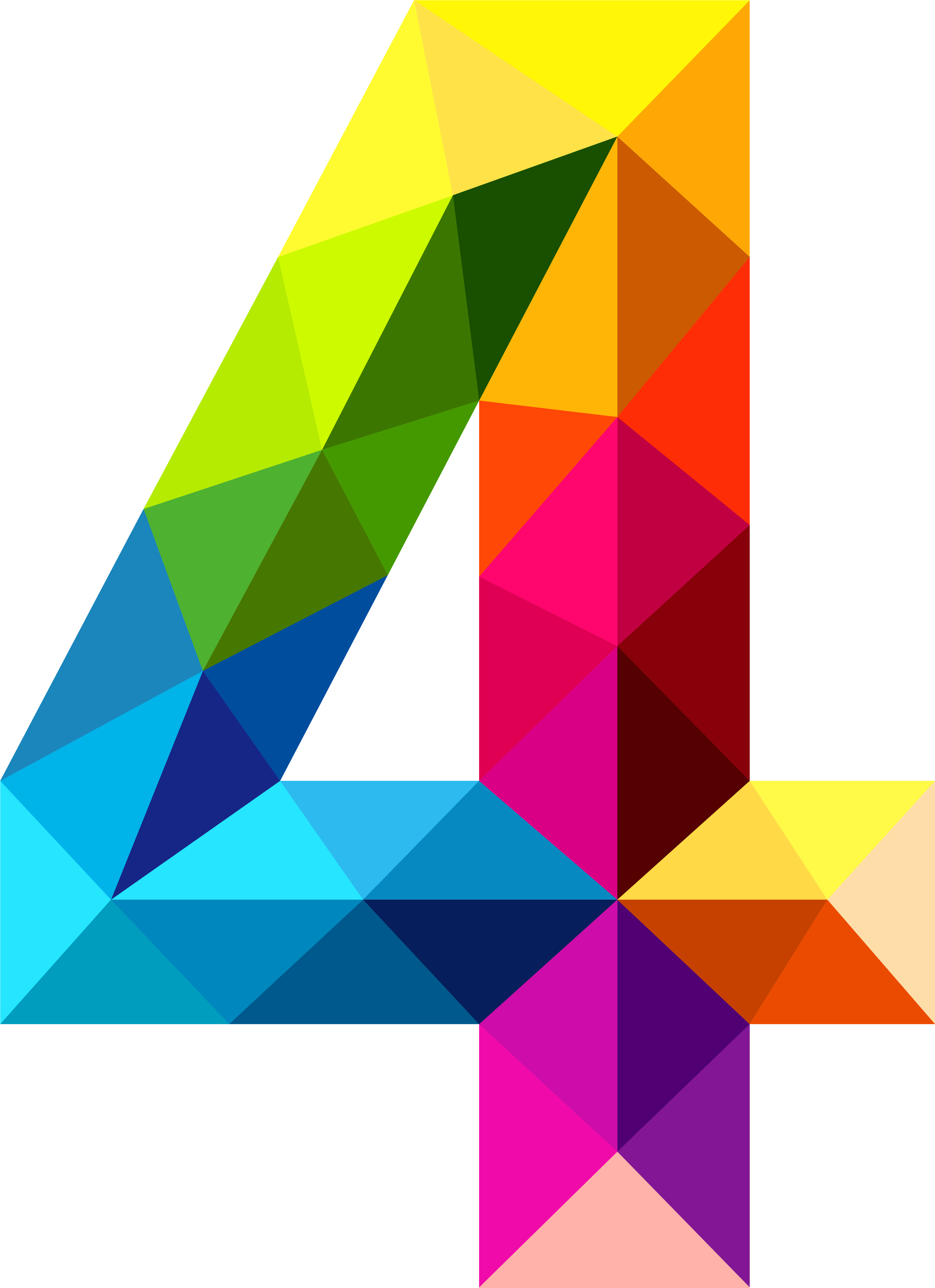 Congratulations! The PNG Image Has Been Downloaded (Colourful Triangles ...