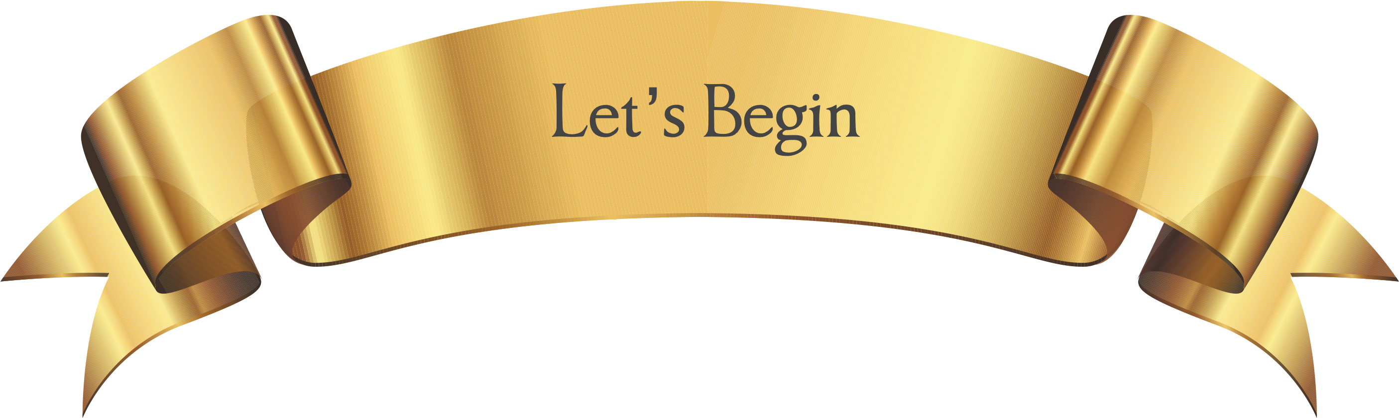 Congratulations! The PNG Image Has Been Downloaded (Gold Banner Free ...