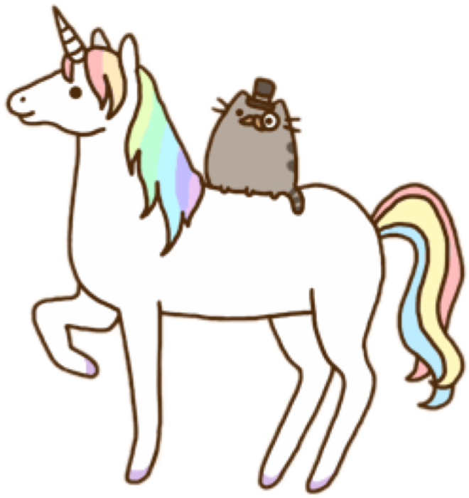 Congratulations! The PNG Image Has Been Downloaded (Transparent Pusheen ...