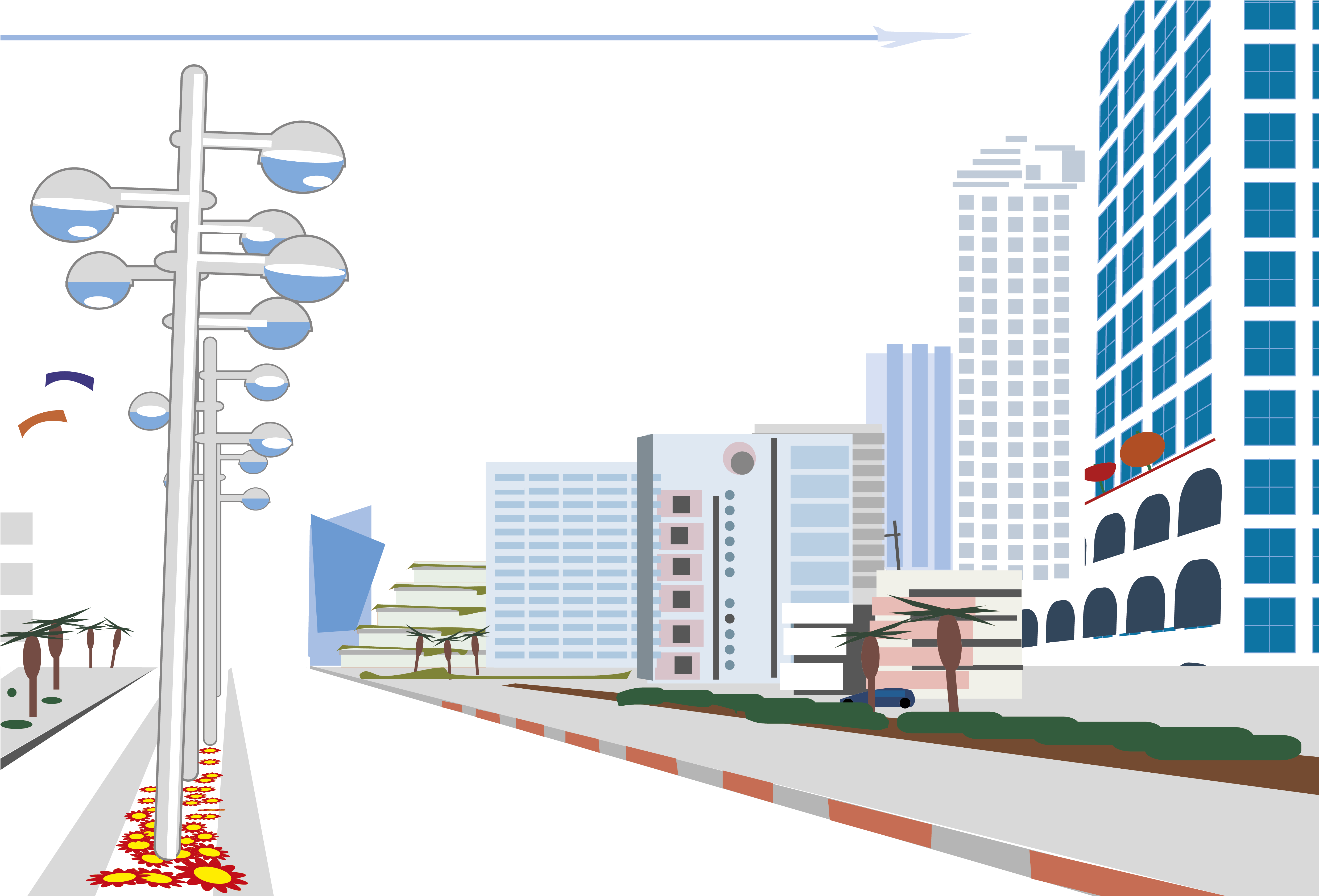 Congratulations! The PNG Image Has Been Downloaded (Street City Vector ...