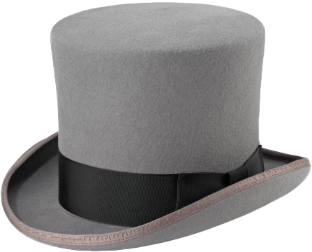 Congratulations! The PNG Image Has Been Downloaded (Grey Top Hat Png ...