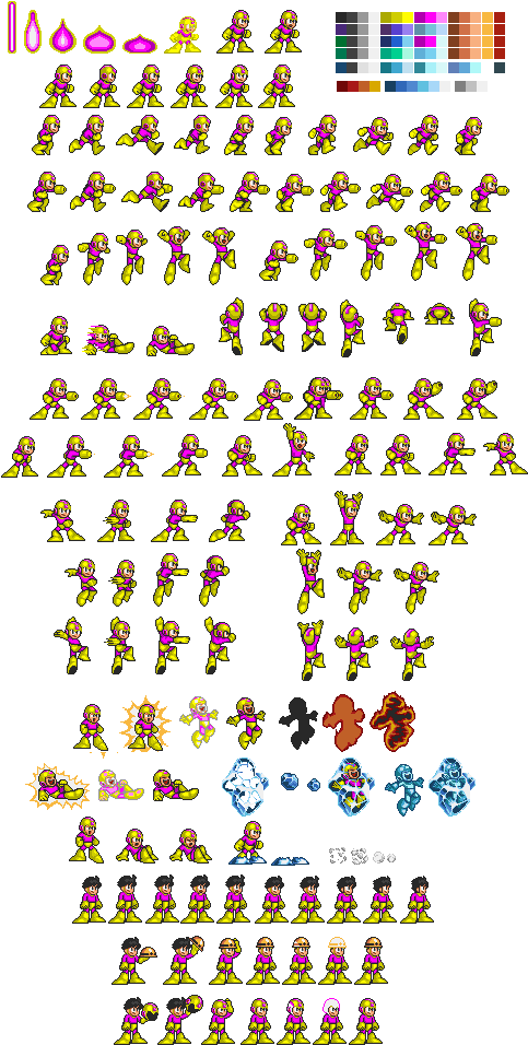 Congratulations! The PNG Image Has Been Downloaded (Megaman Sprite ...