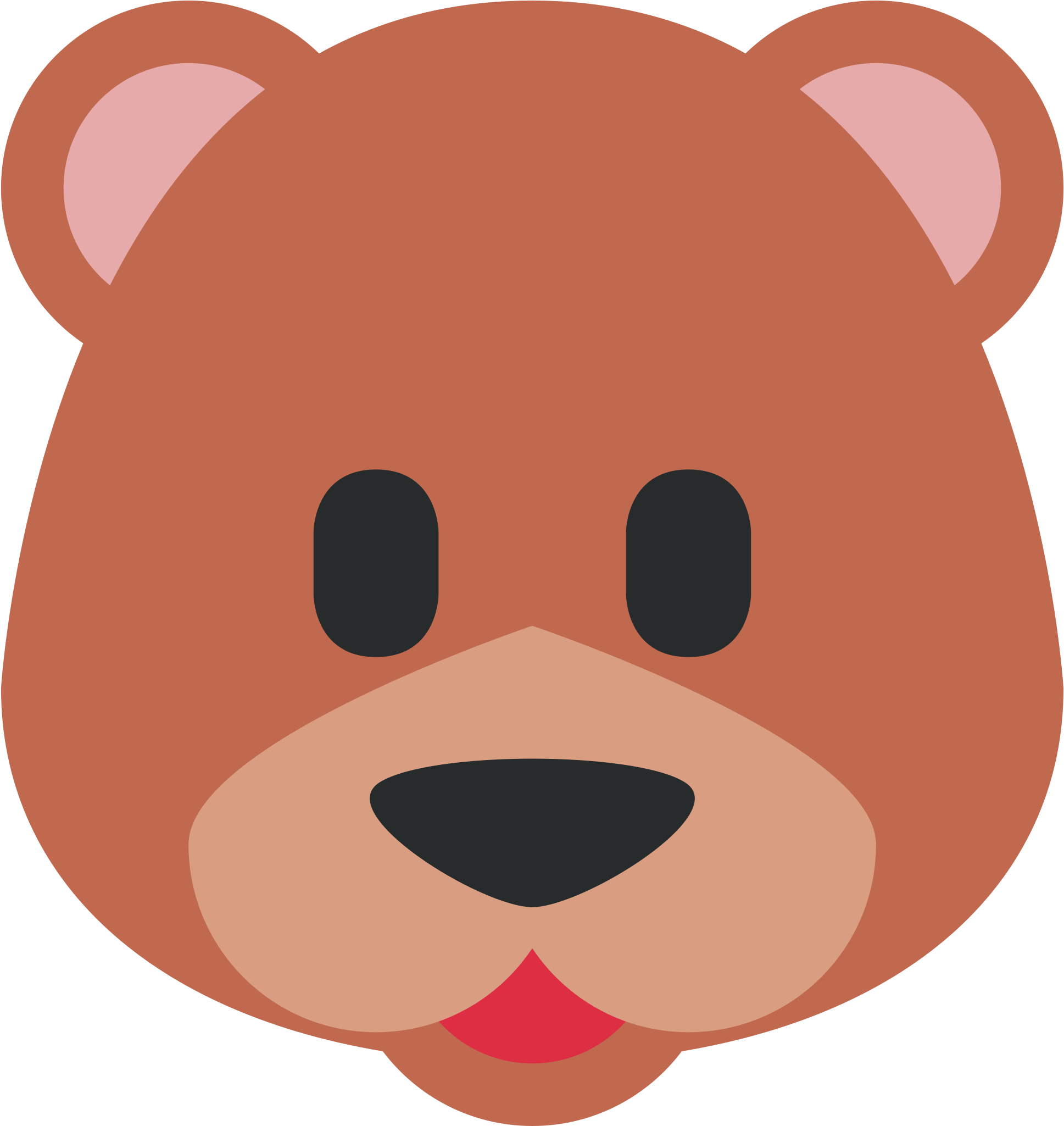 Congratulations! The PNG Image Has Been Downloaded (Bear Twitter Emoji ...
