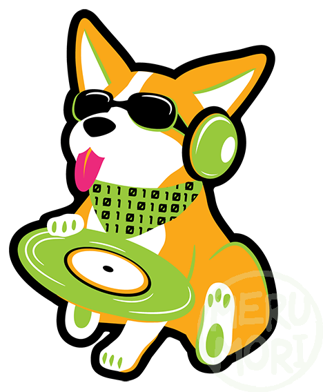 Congratulations! The PNG Image Has Been Downloaded (Dj Corgi Sticker ...