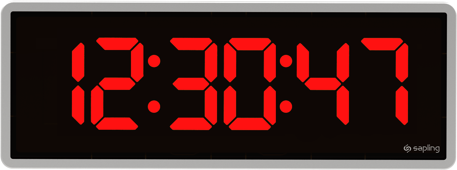 Congratulations! The PNG Image Has Been Downloaded (Red Digital Clock ...