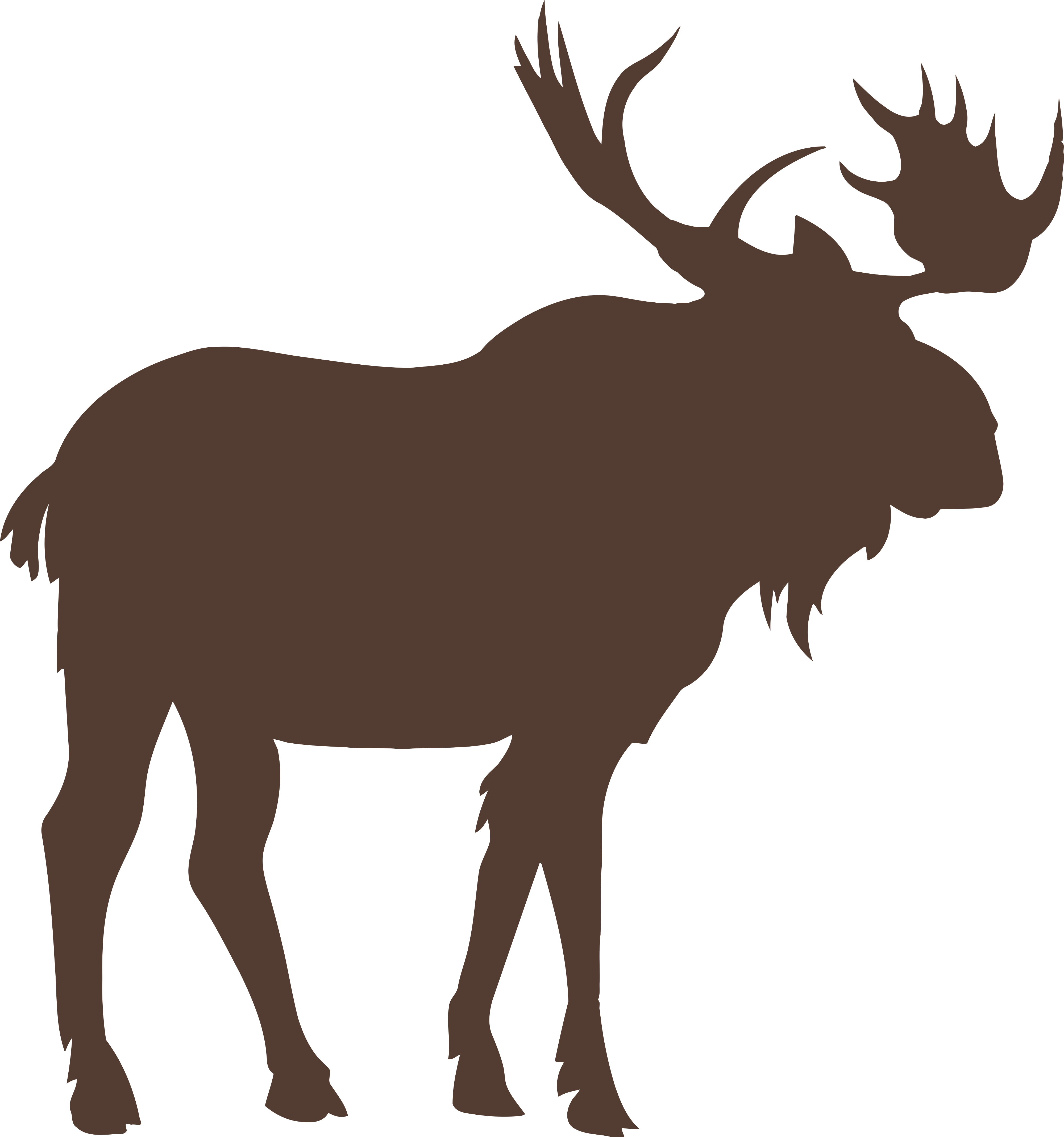 Congratulations! The PNG Image Has Been Downloaded (Moose Vector ...
