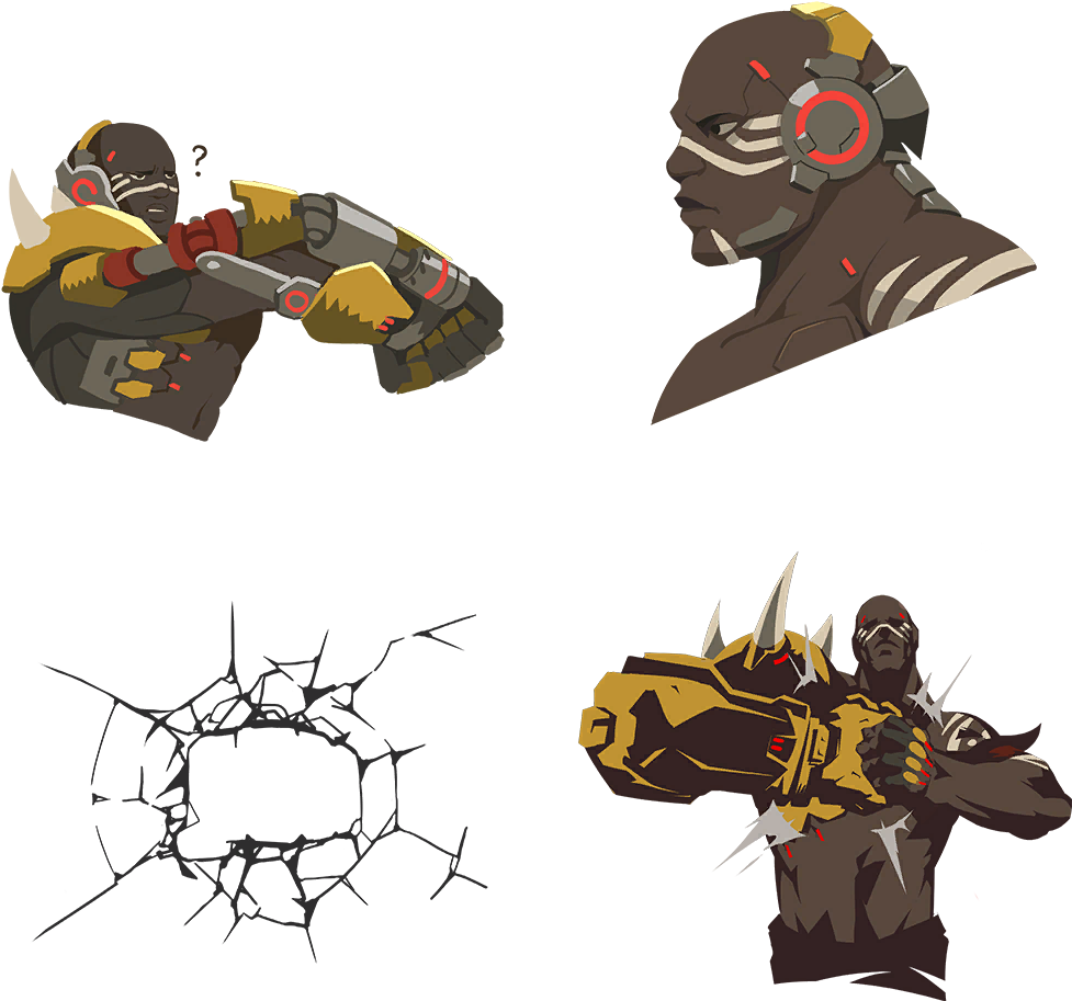 Congratulations! The PNG Image Has Been Downloaded (Overwatch Doomfist ...