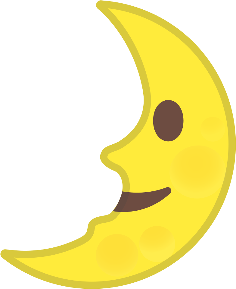 Congratulations! The PNG Image Has Been Downloaded (First Quarter Moon ...