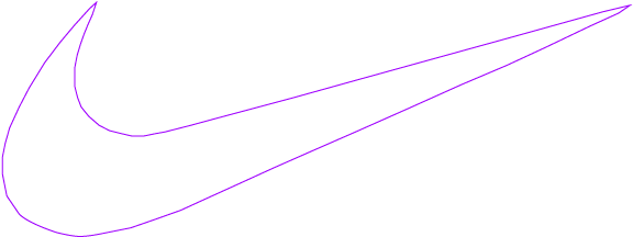 Congratulations! The PNG Image Has Been Downloaded (Nike Logo Outline ...