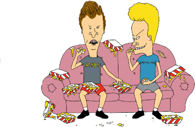 Congratulations! The PNG Image Has Been Downloaded (Beavis And Butthead ...