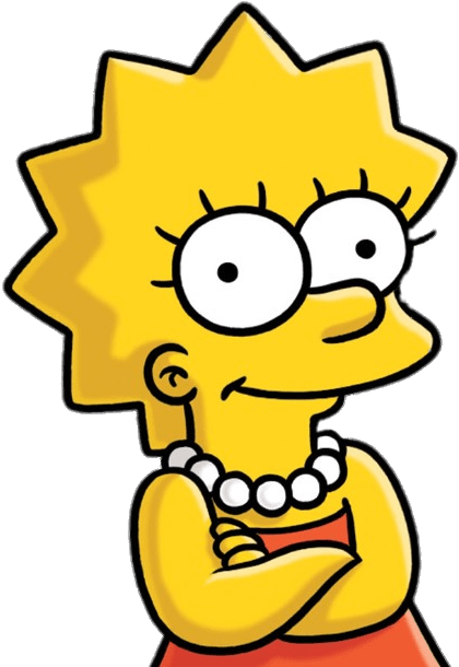Congratulations! The PNG Image Has Been Downloaded (Lisa Simpson - Lisa ...