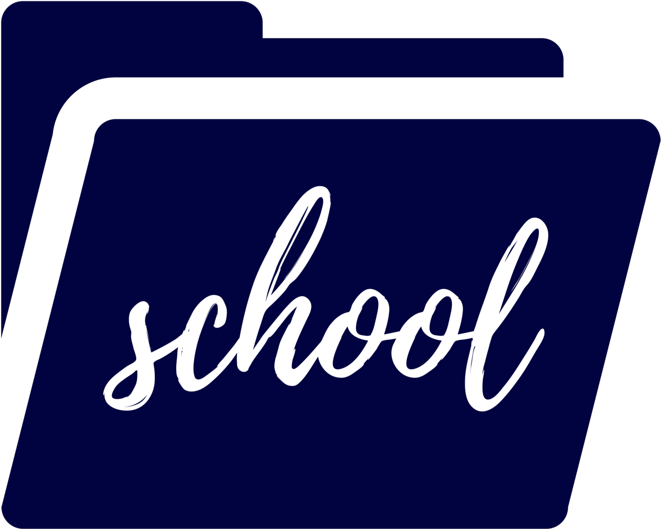 Congratulations! The PNG Image Has Been Downloaded (School Folder Navy ...