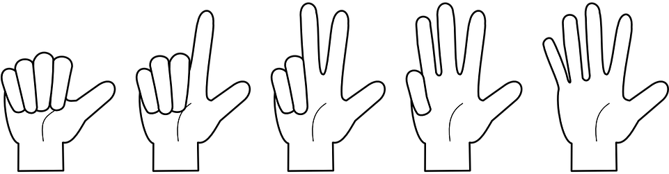 Congratulations! The PNG Image Has Been Downloaded (Hand, Counting ...
