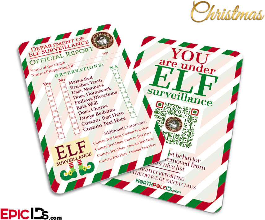 Congratulations! The PNG Image Has Been Downloaded (Elf Surveillance ...