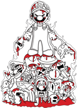 Congratulations! The PNG Image Has Been Downloaded (Game Over - Mario ...