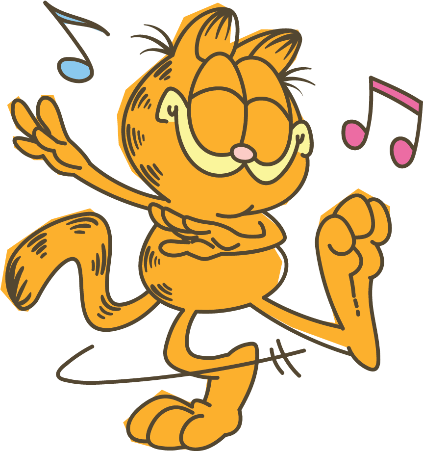 Congratulations! The PNG Image Has Been Downloaded (Garfield Line ...