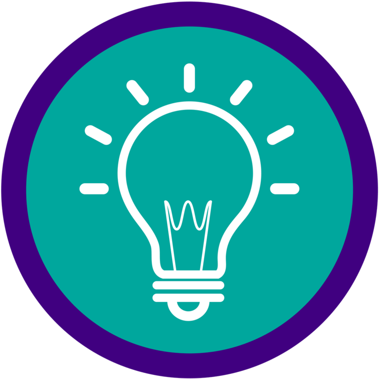 Congratulations! The PNG Image Has Been Downloaded (Light Bulb Icon For ...