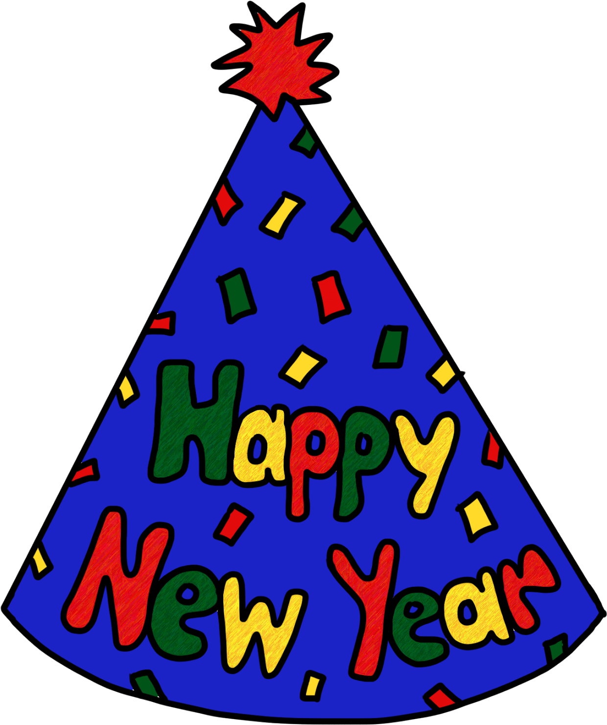 Congratulations! The PNG Image Has Been Downloaded (Party Hat New Year ...