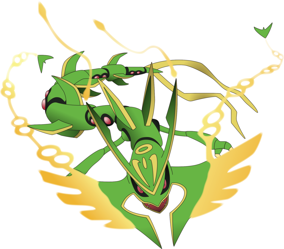 Congratulations! The PNG Image Has Been Downloaded (Mega Rayquaza Png ...