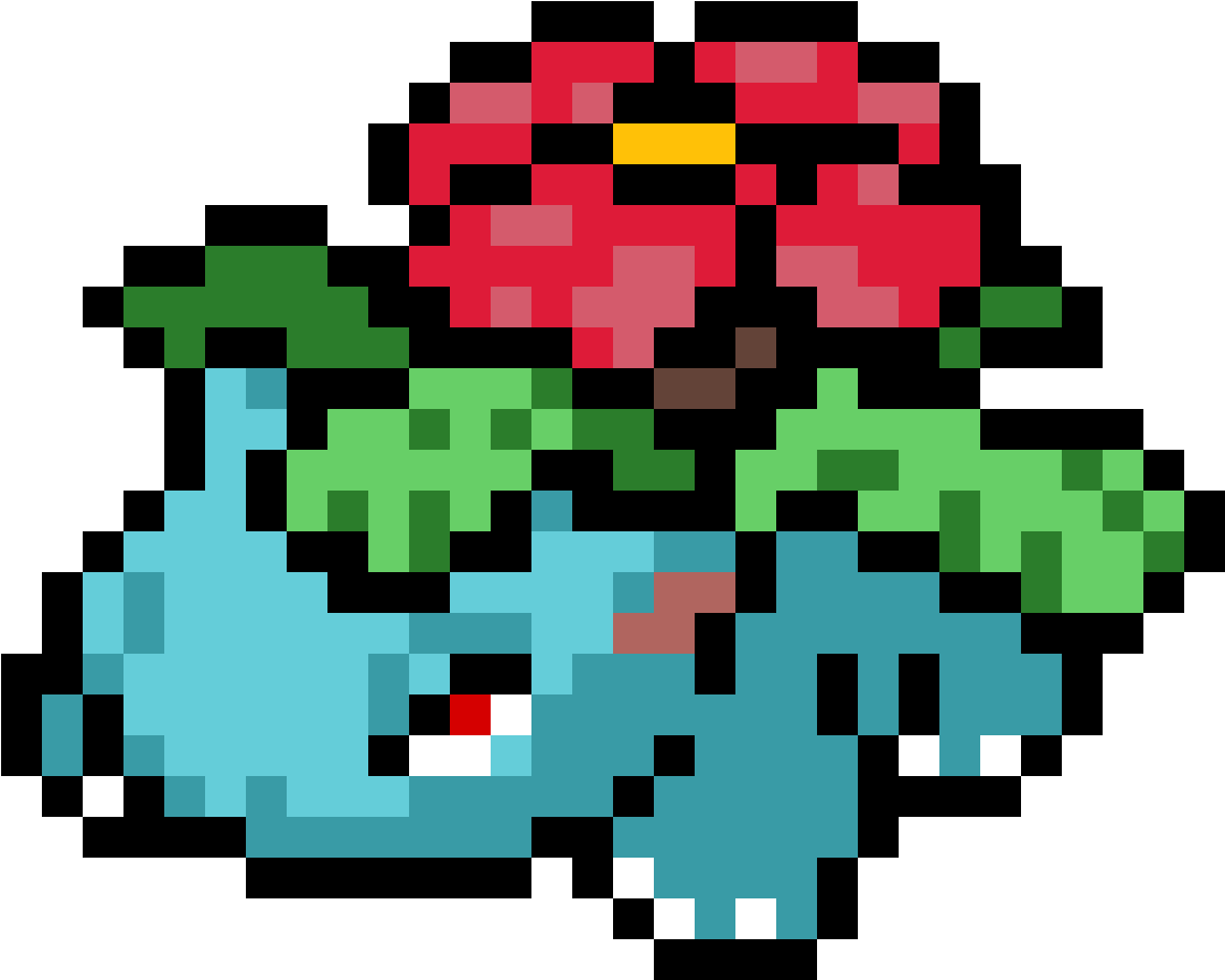 Congratulations! The PNG Image Has Been Downloaded (Mega Venusaur Pixel ...