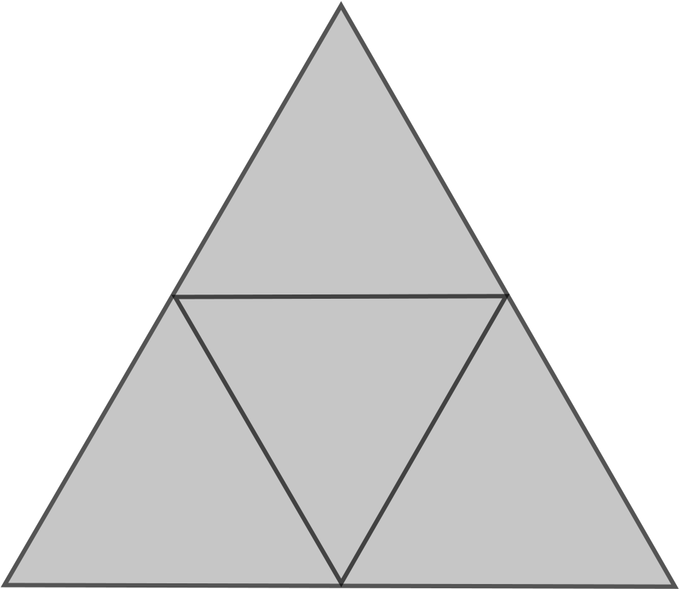 Congratulations! The PNG Image Has Been Downloaded (Triangle Cut Into ...