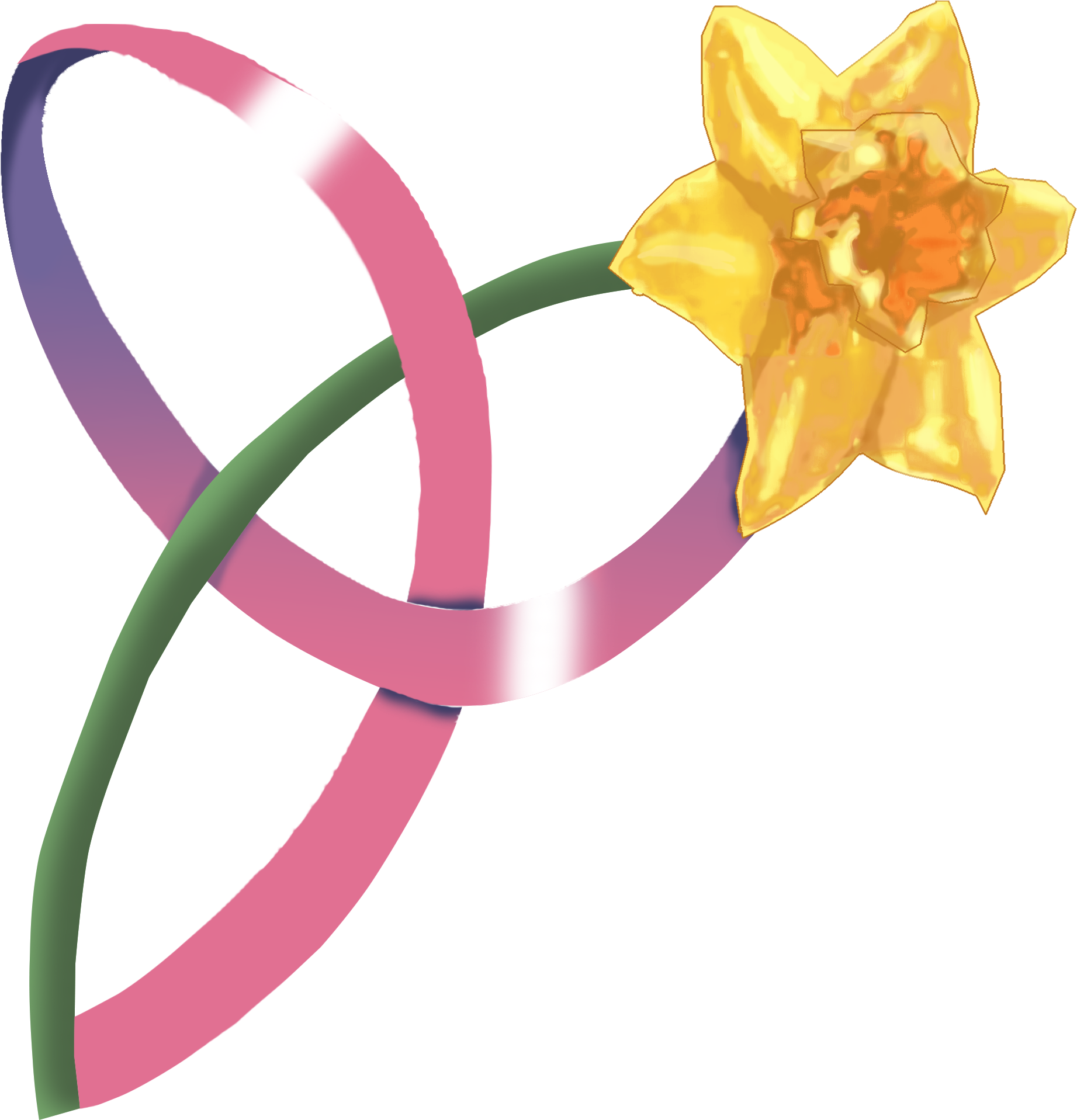 Congratulations! The PNG Image Has Been Downloaded (Daffodil Clipart ...