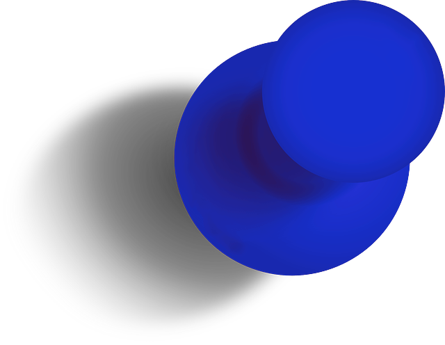 Congratulations! The PNG Image Has Been Downloaded (Blue Push Pin Png ...