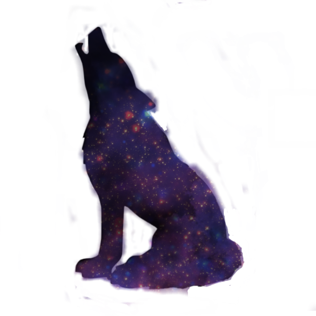 Congratulations! The PNG Image Has Been Downloaded (Galaxy Wolf Howling ...