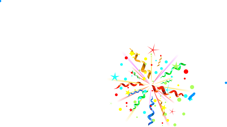 Congratulations! The PNG Image Has Been Downloaded (Transparent Party ...