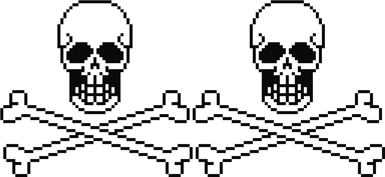 Congratulations! The PNG Image Has Been Downloaded (2 Skull And ...