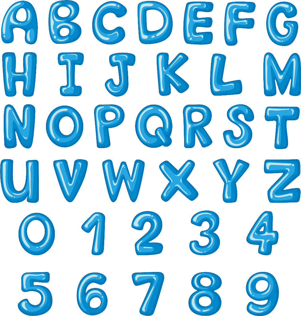 Congratulations! The PNG Image Has Been Downloaded (Alphabet Blue ...