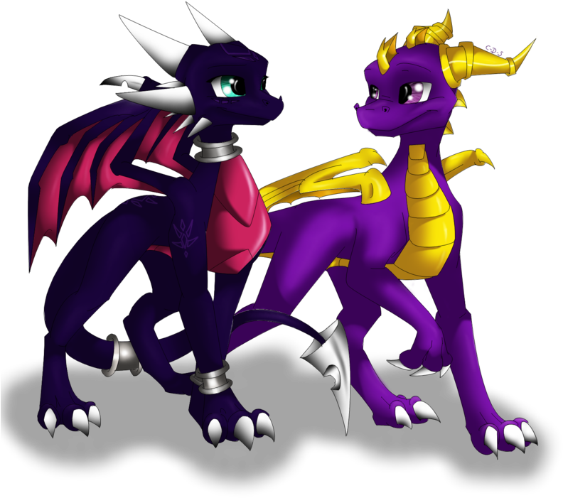 Congratulations! The PNG Image Has Been Downloaded (Cynder And Spyro ...