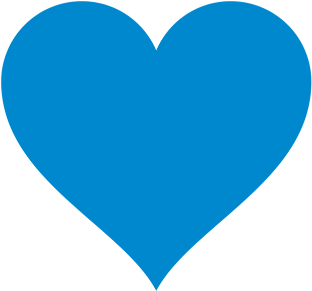 Congratulations! The PNG Image Has Been Downloaded (Icon Blue Heart ...