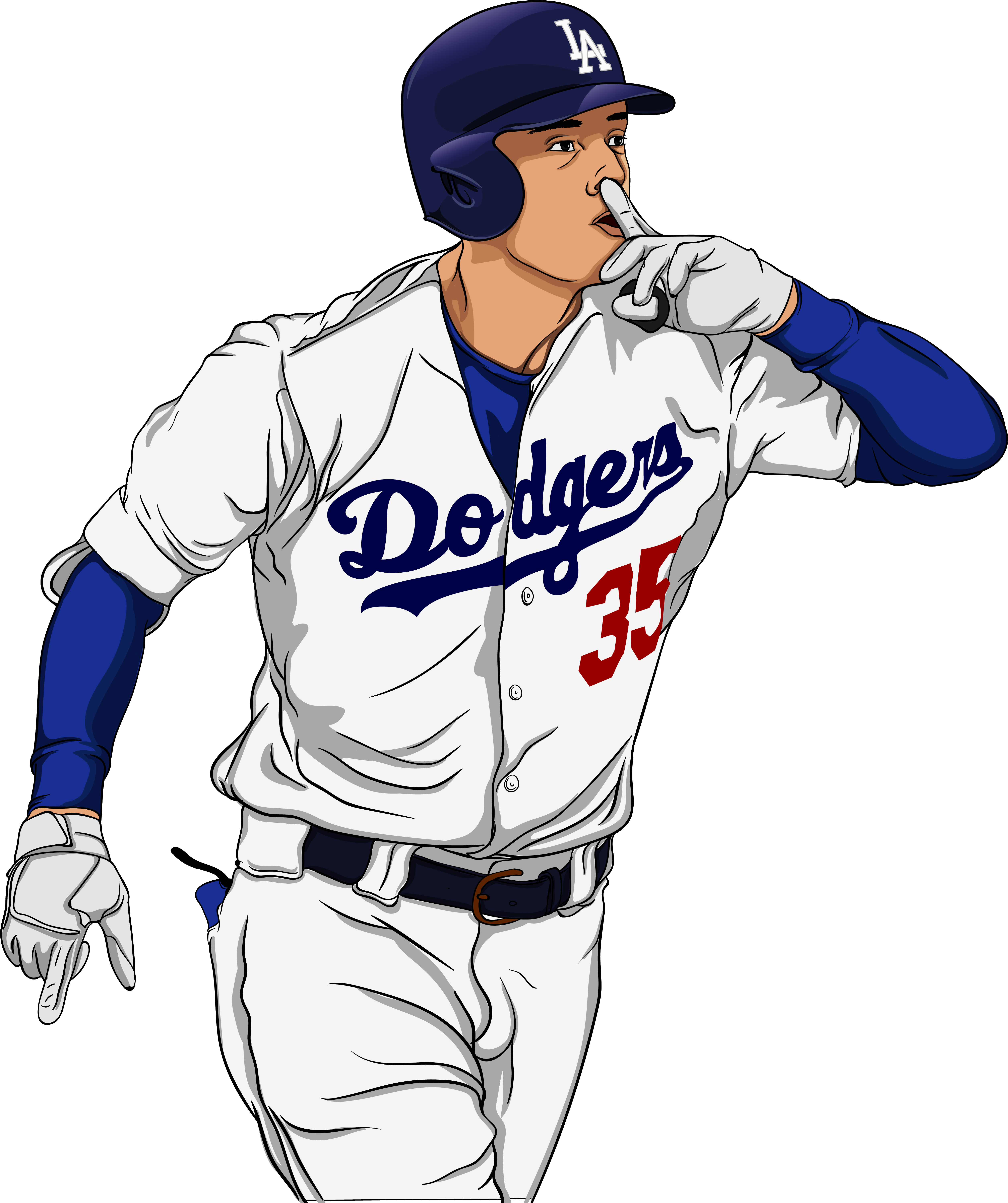 Congratulations! The PNG Image Has Been Downloaded (Los Angeles Dodgers ...