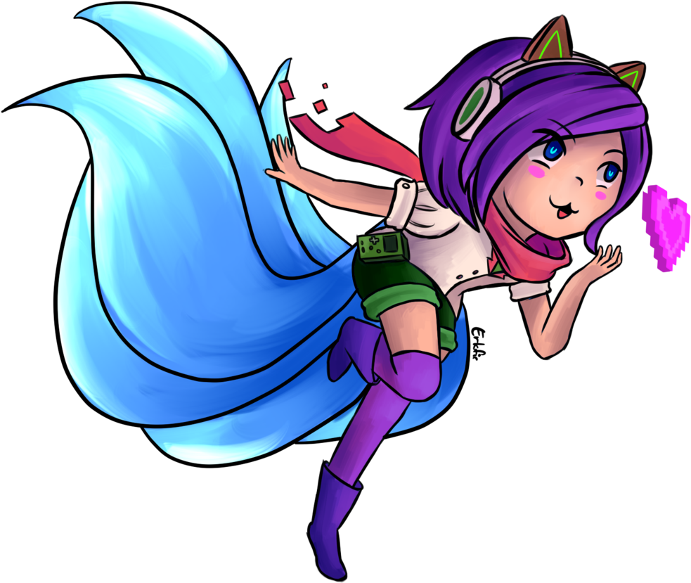 Congratulations! The PNG Image Has Been Downloaded (Ahri By Erkfir On ...