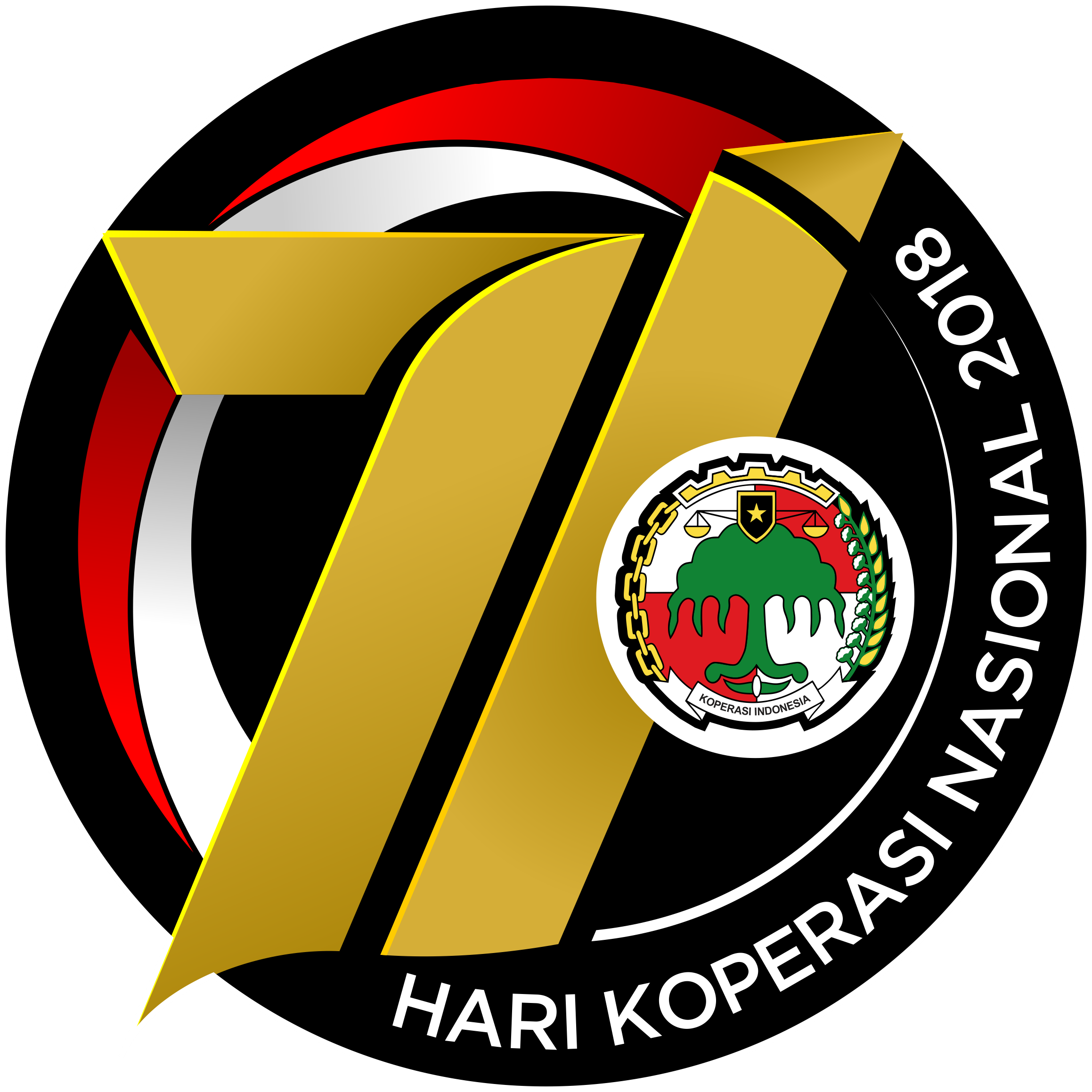 Congratulations! The PNG Image Has Been Downloaded (Logo Harkopnas 71 ...