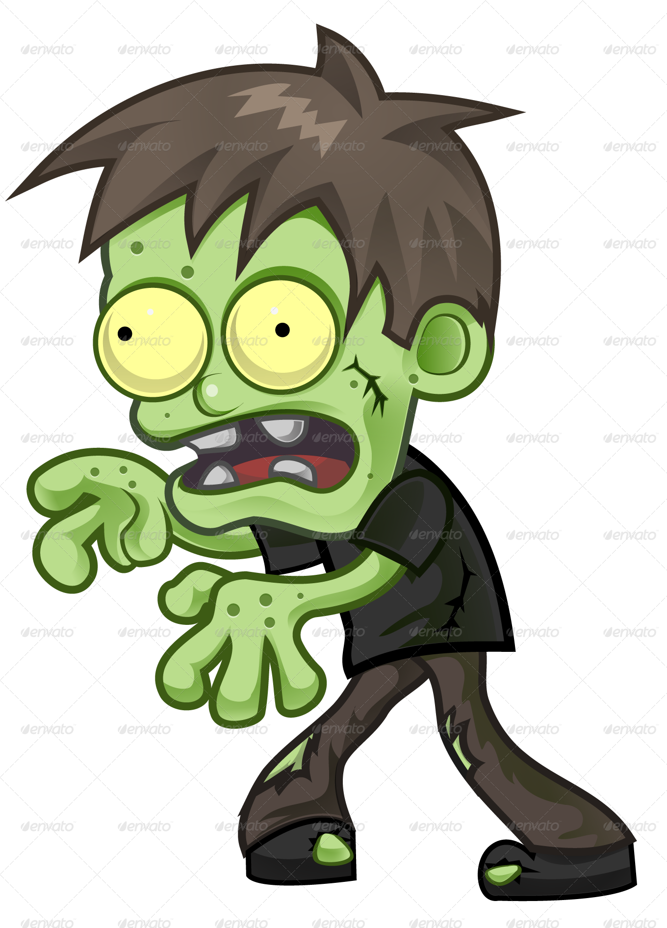 Congratulations! The PNG Image Has Been Downloaded (Transparent Zombie ...