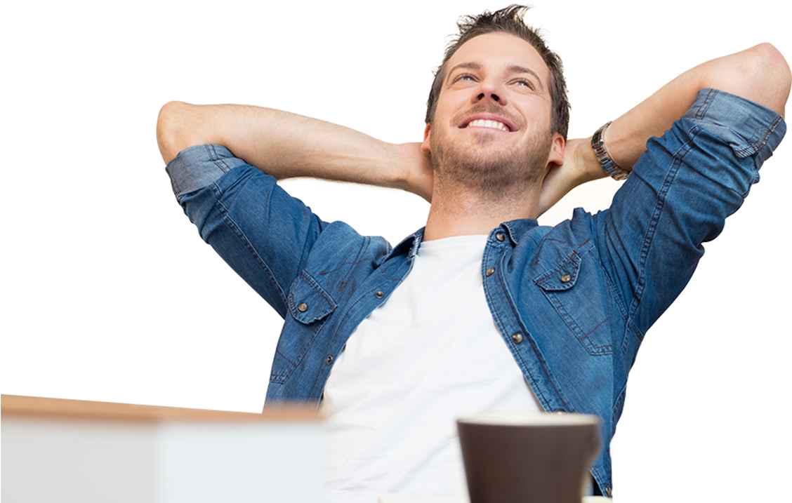 Congratulations! The PNG Image Has Been Downloaded (Relaxed Man Png ...